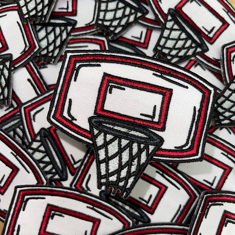 Basketball Patch - Etsy