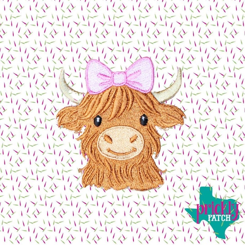 Highland Iron on Patches - Etsy