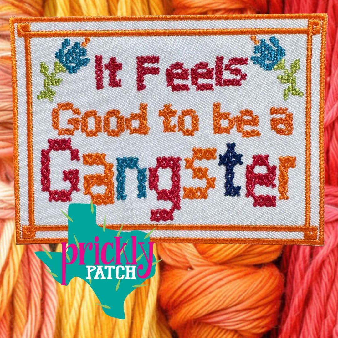 Good to Be a Gangster Patch - Etsy