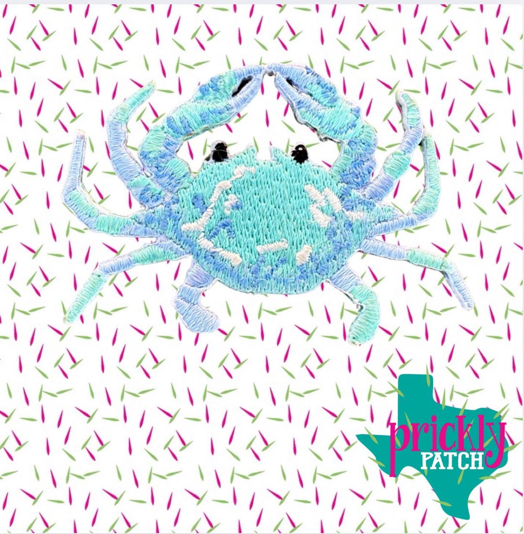 Blue Crab Patch - Etsy