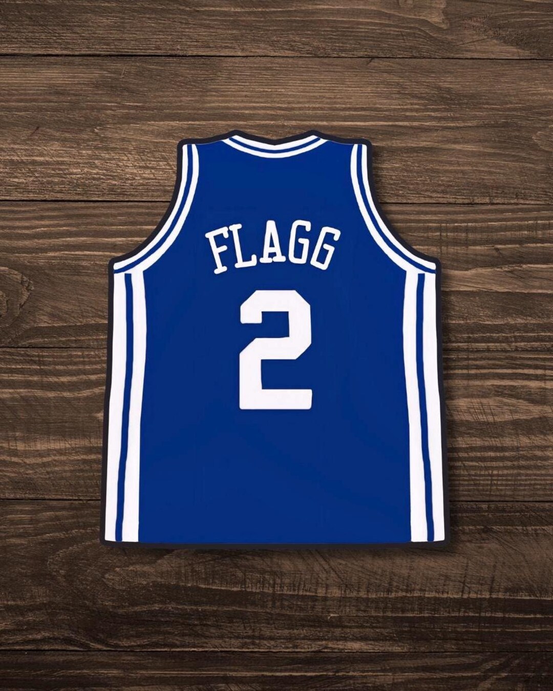 Cooper Flagg Jersey Sticker - Flagg Jersey Sticker, Duke Basketball ...