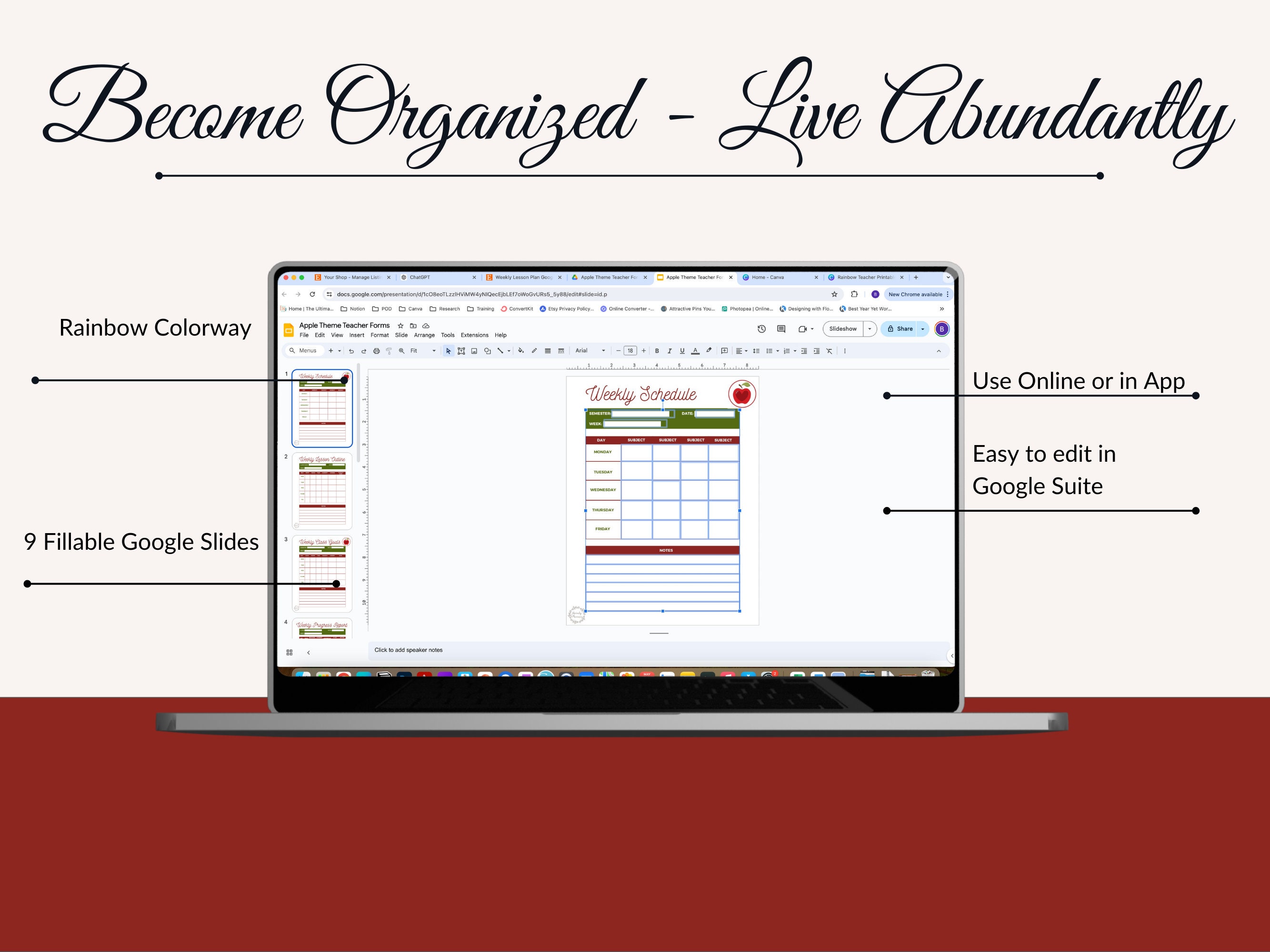 Teacher Form Bundle for Classroom Organization W/ Daily Weekly Monthly ...