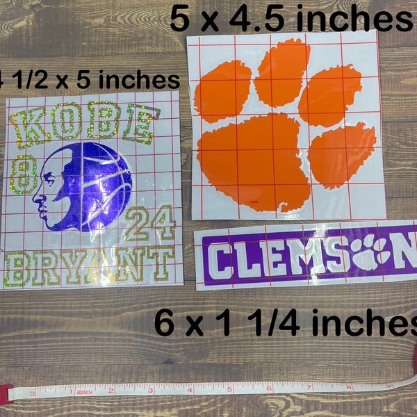 Clemson Paw Decal - Etsy