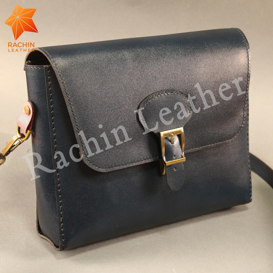 Handmade Leather Crossbody Bag PDF Pattern: DIY Sewing Template - Etsy