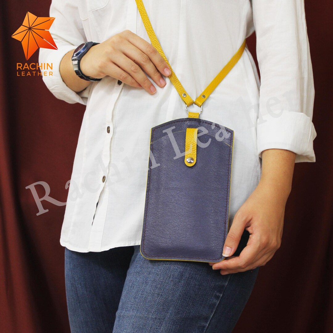 Leather Crossbody Phone Bag Pattern: Sling Bag PDF Template - Etsy