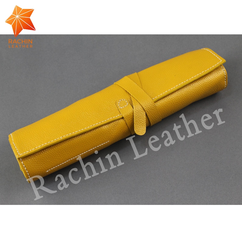 Leather Tool Roll Bag Pattern: DIY Pencil Case (PDF Pattern) - Etsy ...