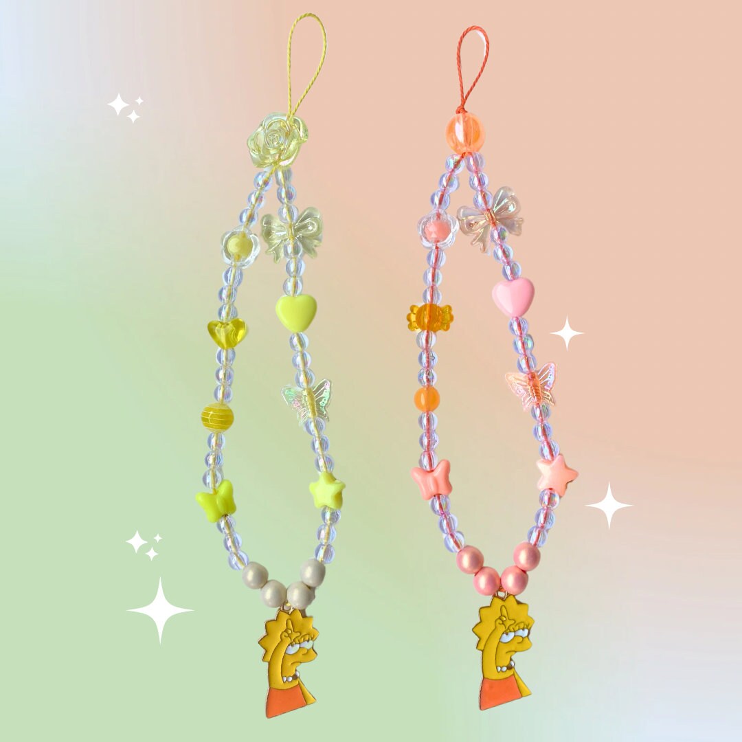 Handmade Cute Cartoon Inspired Loser Phone Charm / Wrist Strap / Bag ...