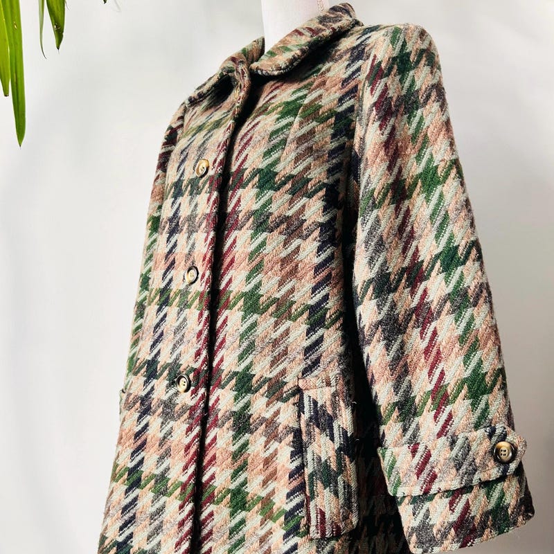 80s Wool Coat New Wave - Etsy UK