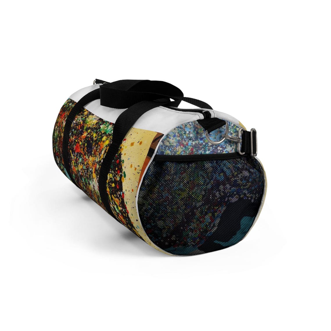 Abstract Art Duffel Bag - Joyful and Inspiring Painted Design, Artist's ...