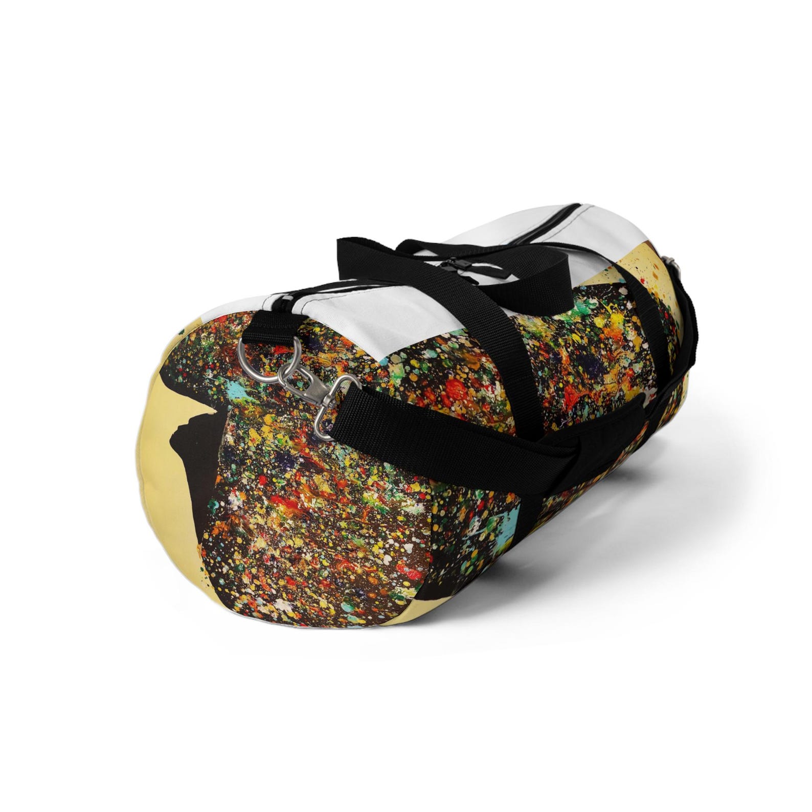 Abstract Art Duffel Bag - Joyful and Inspiring Painted Design, Artist's ...
