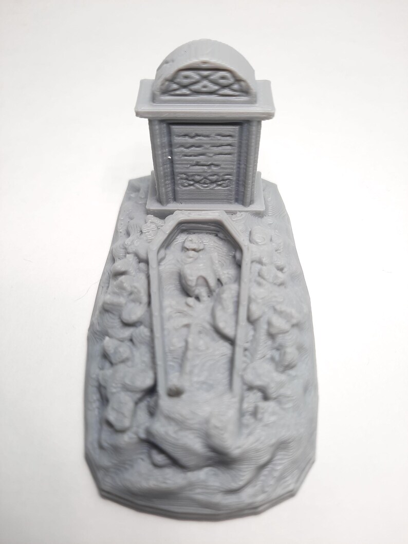 5 Pc Tombstone Grave Set 3D Printed Scatter Terrain - Etsy