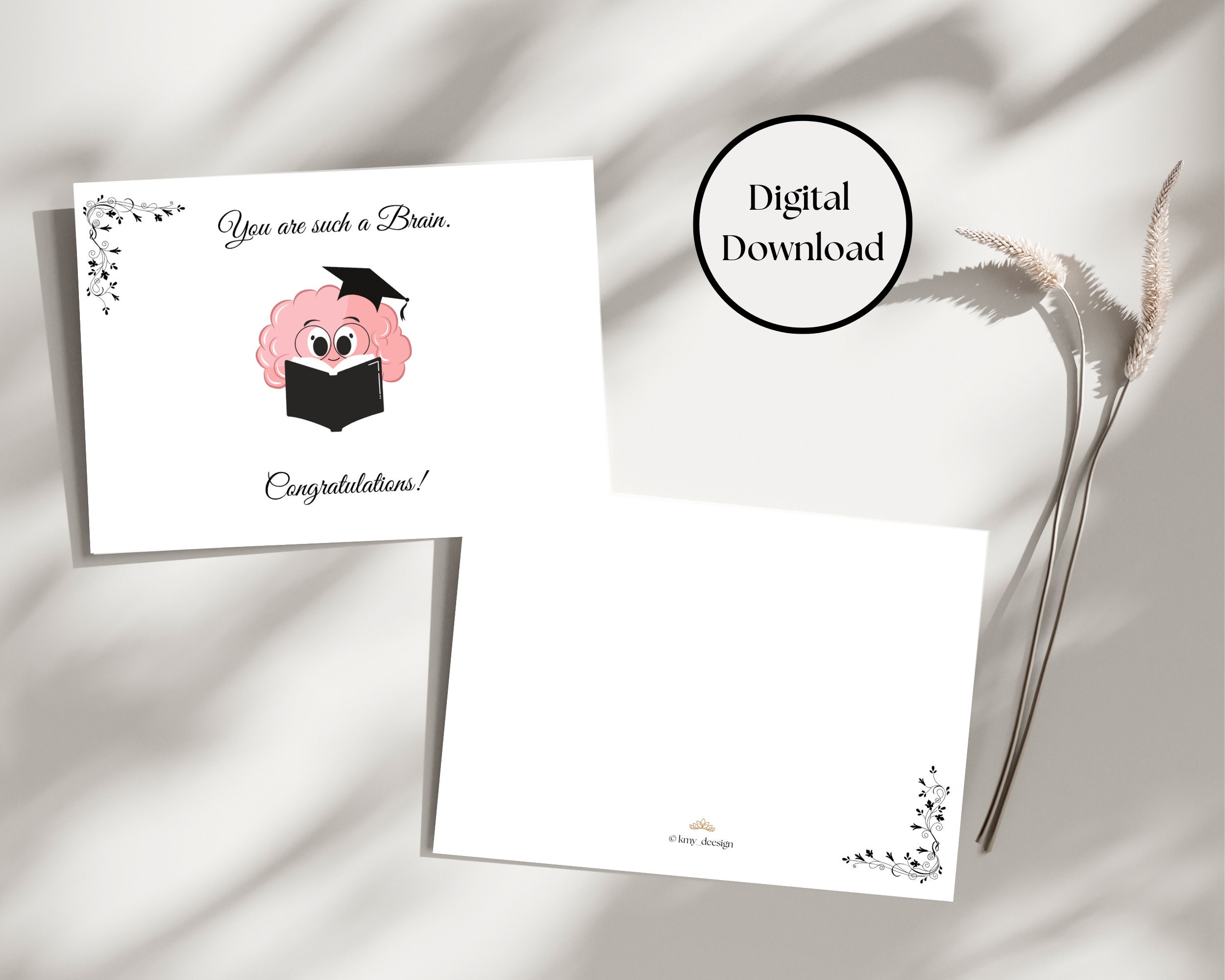 Printable Congratulations Card: Cute, Funny & Nerdy Card for ...