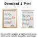 Classroom Reading Educational Poster Playroom Wall Art Decor ...