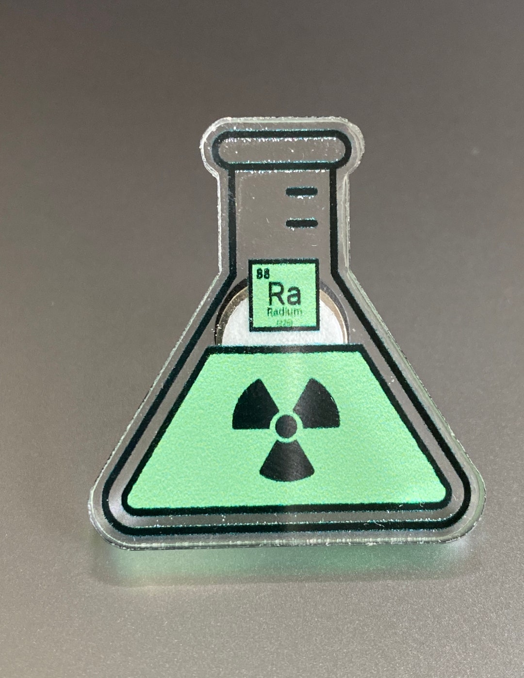 Marie Curie Radium Beaker Pin Women in STEM - Etsy