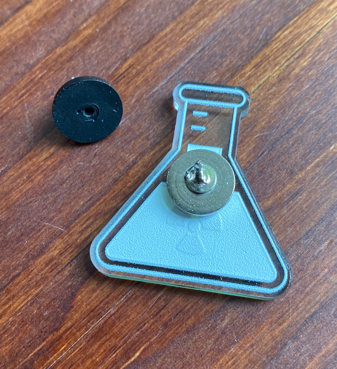 Marie Curie Radium Beaker Pin Women in STEM - Etsy