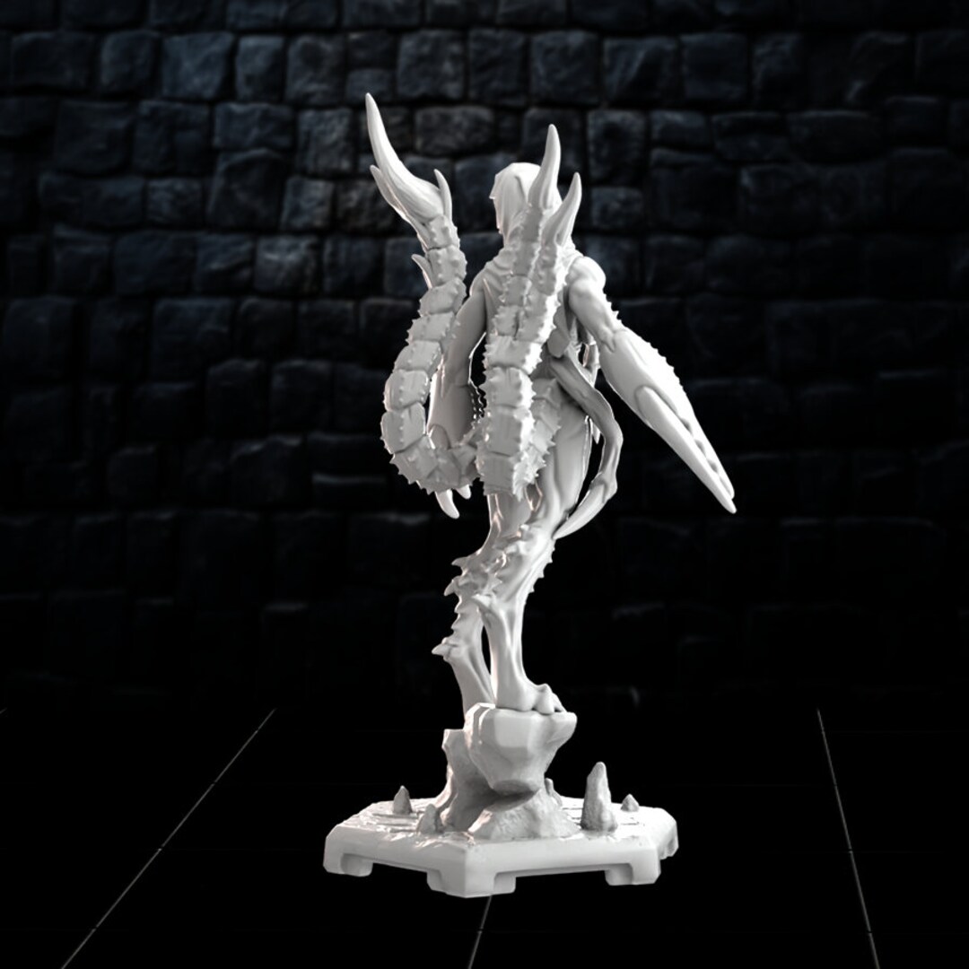 Woman Warrior Scorpion - Fighter Miniature Dungeons and Dragons Mini ...