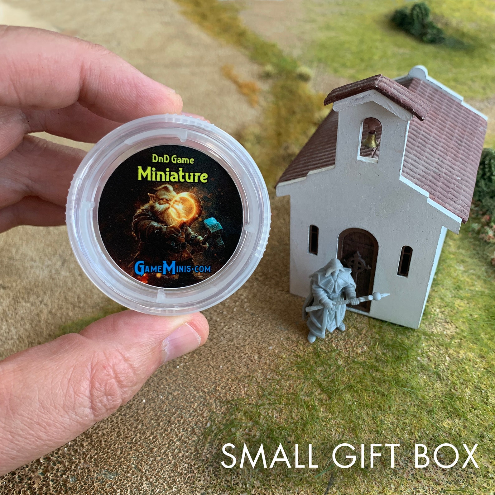 Human Wizard Miniature Sorcerer Dungeons and Dragons Mini Tabletop RPG ...