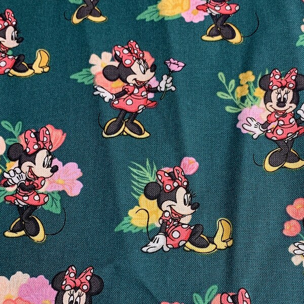 Minnie Mouse Fabric by Springs Creative - Etsy