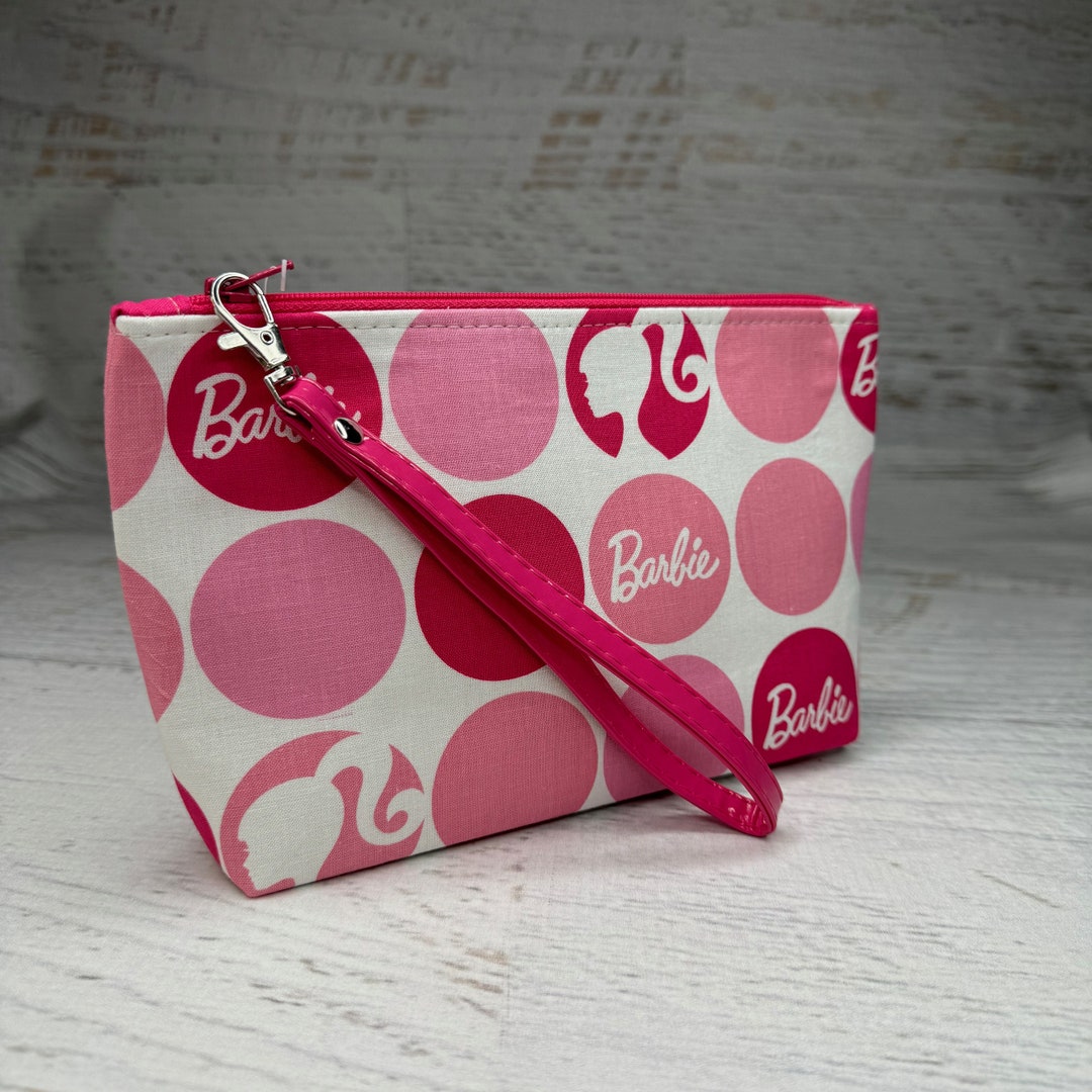 Dots - Official Barbie® Licensed Fabric- Tiles - Clutch - Zipper Pouch ...