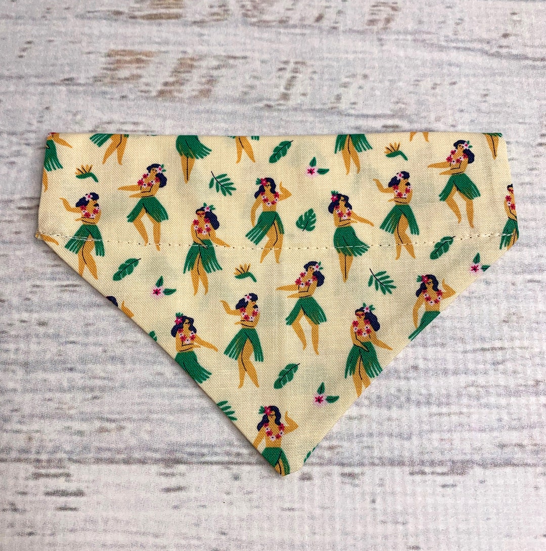 Hula Dancers - Over the Collar Pet Bandanna for Dogs & Cats - Etsy