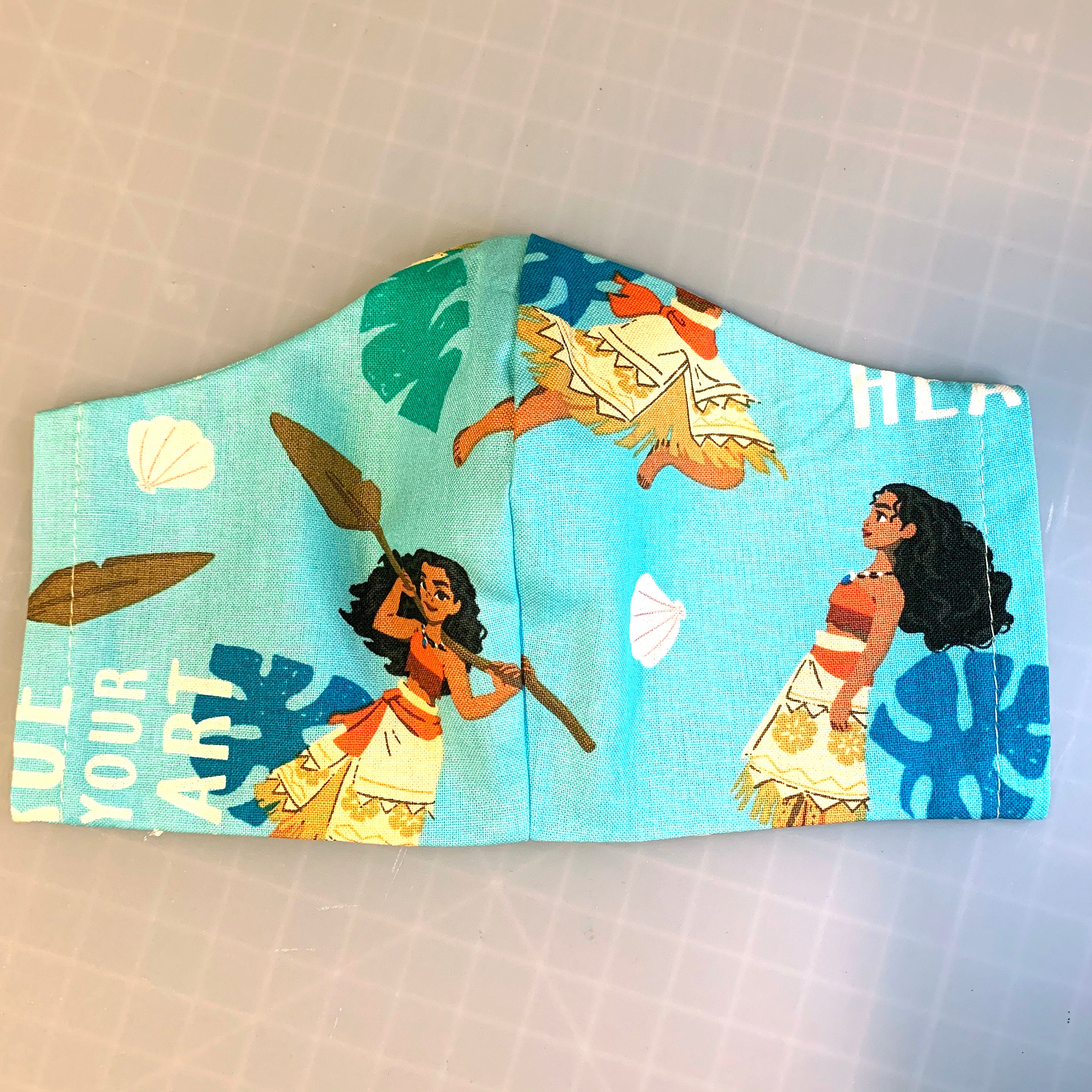 Moana - True to Your Heart - Face Mask Coverings - 100% Cotton - Filter ...