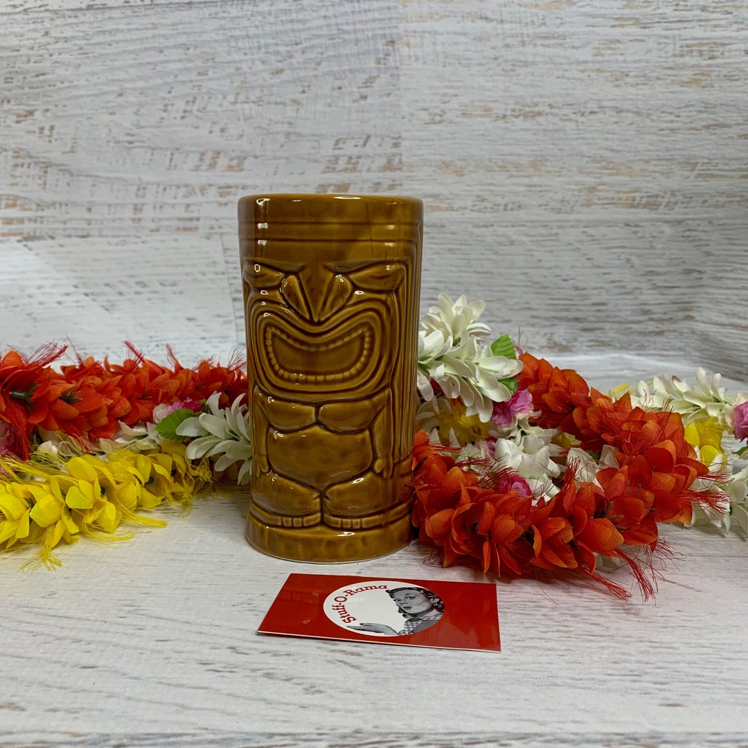 Vintage Tiki Mug - Winner Tiki - Ceramic - 18 Fluid Ounces - Made in ...