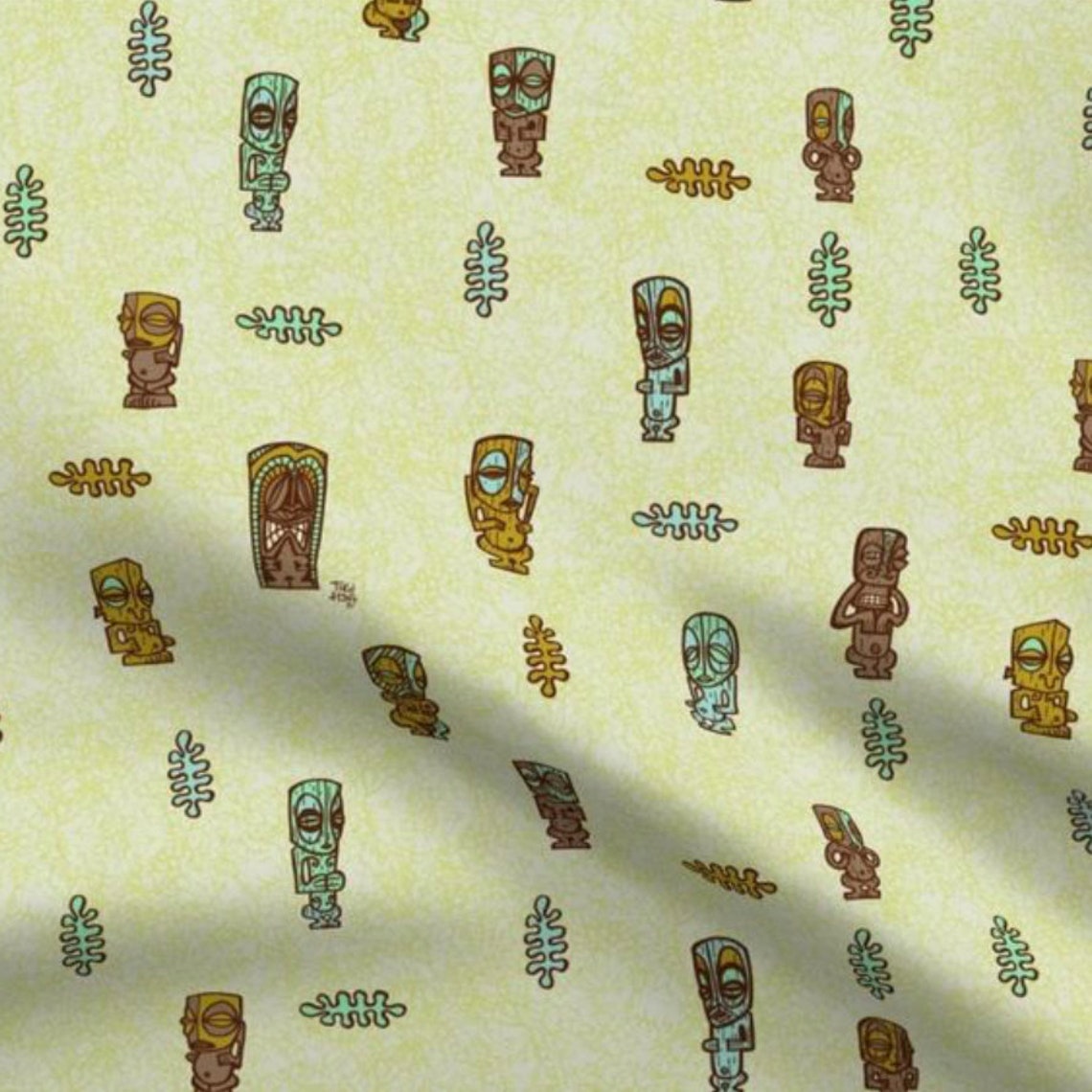 Tiki Tony Tiki Tiki Tiki Pin up Style Wide Head Scarf | Etsy