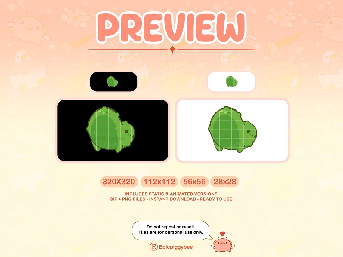 Pickle Twerk Animated Emote for Twitch Discord Youtube | Cucumber Dill ...