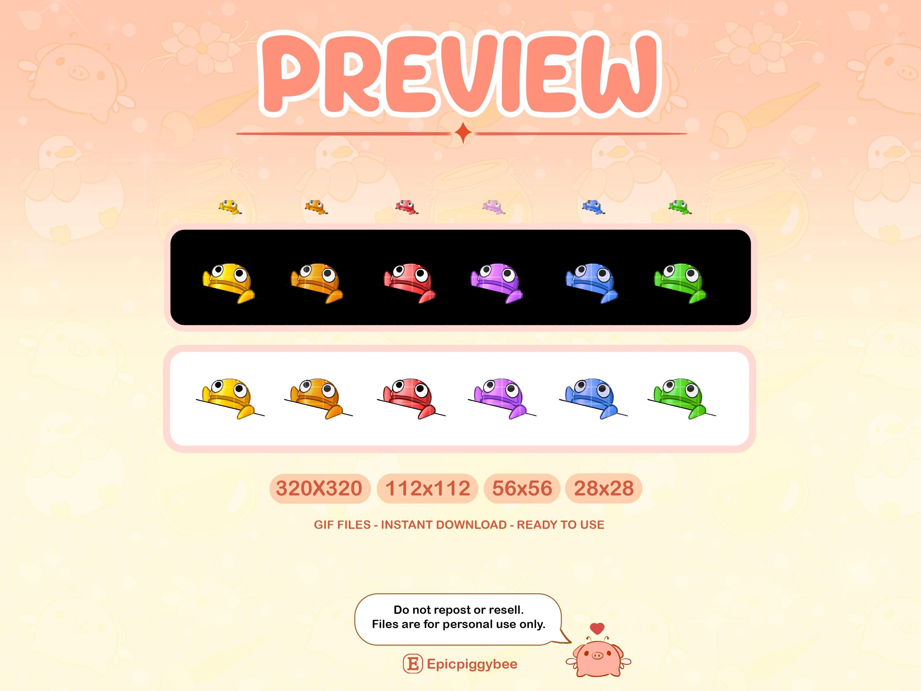 REPO Bongo Animated Emote for Twitch Discord | R.E.P.O Emote | Cute ...