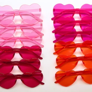 Heart Glasses for Hen Party - Hen Party Sunglasses - Hen Do Accessories ...