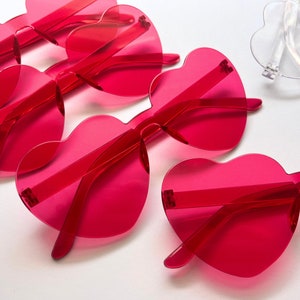 Heart Glasses for Hen Party - Hen Party Sunglasses - Hen Do Accessories ...