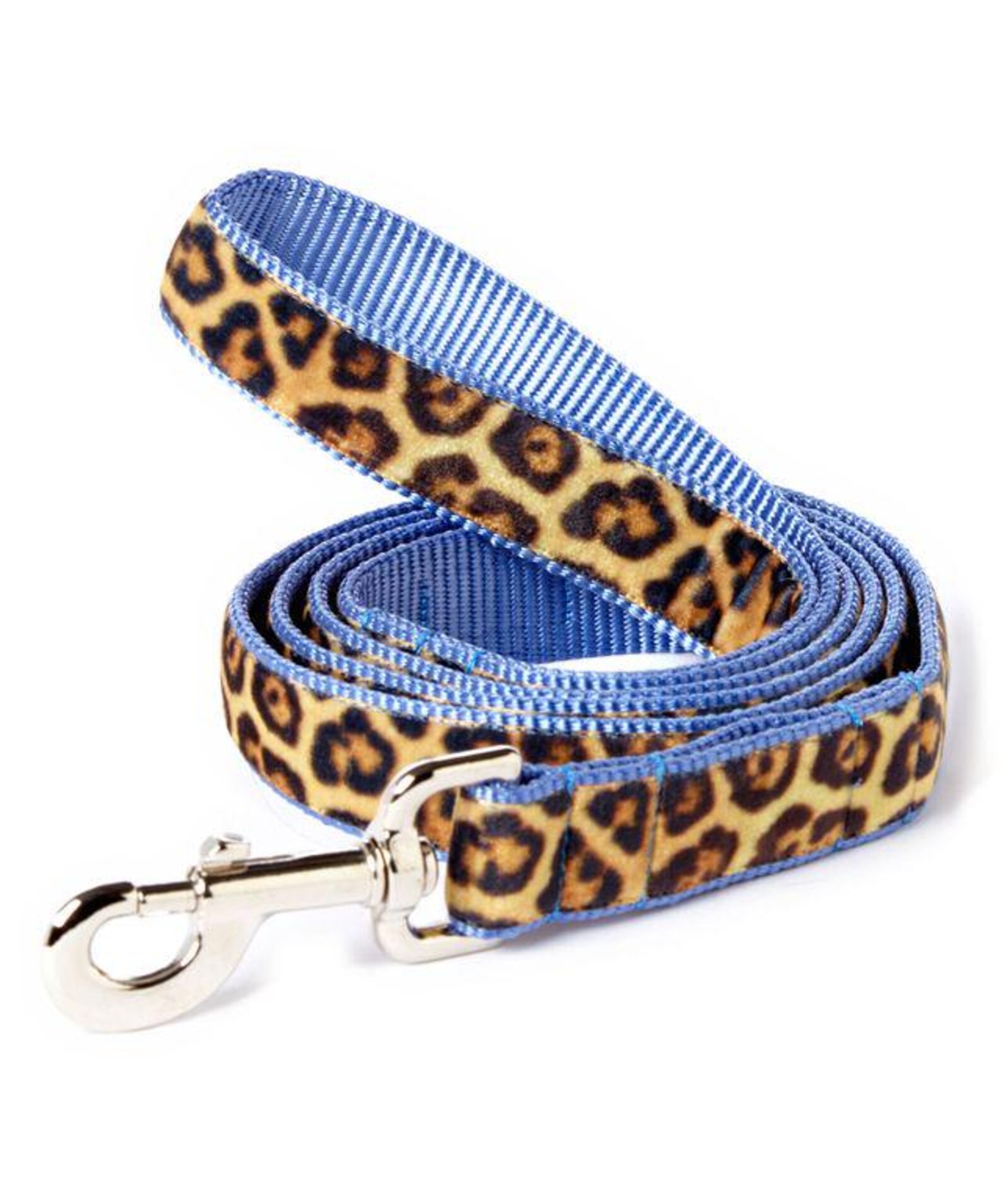 LEOPARD VELVET Dog Leash - 4', 5' or 6' -- 8 Colors to Choose From ...