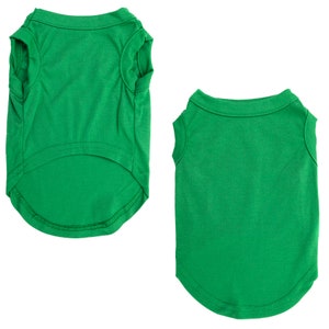 Dog Shirt | 14 Bright Colors to Choose From | Plain Dog Shirts | Blank ...