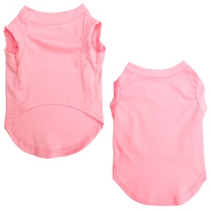 Dog Shirt | 14 Bright Colors to Choose From | Plain Dog Shirts | Blank ...