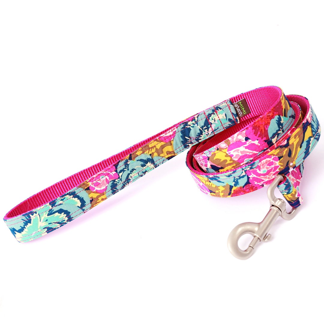 CLASSIC COTTON Dog Leash - 4' or 5' - All Styles to Match Your Collar ...
