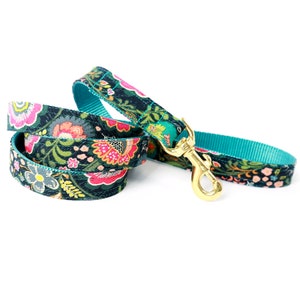 MIDGE Canvas Dog Leash - 4', 5' or 6' - Retro Print Dog Leash - Fun ...