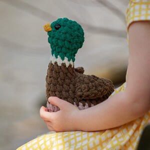 Drake the Mallard: Crochet Stuffed Animal Toy Plushie, Farm Animal ...