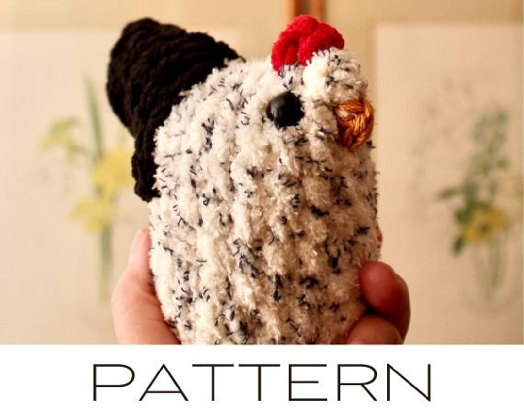 Crochet Small Crochet Chicken Pattern Bundle Beginner, Easy, Bulky ...