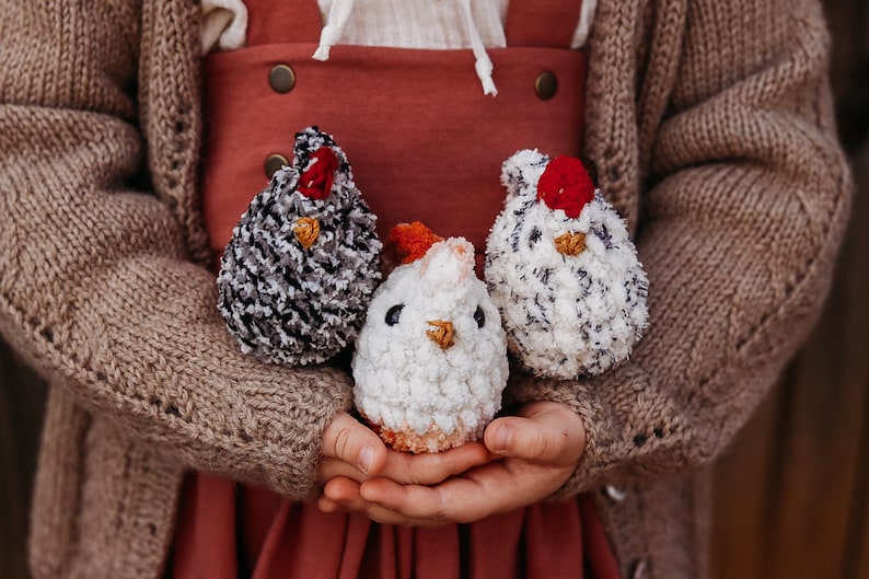 Mini Henny, Mini Peck, and Mini Gertie! 3pc Set or Individual Minis ...