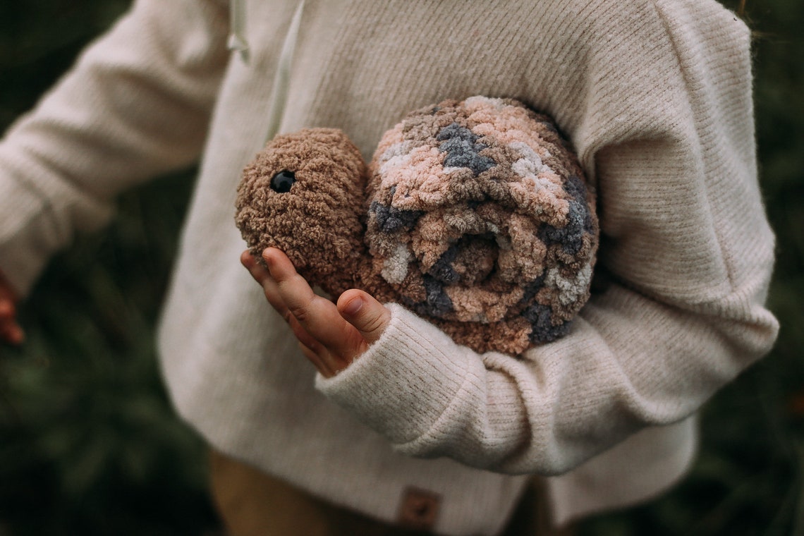 Crochet Stuffed Snail Toy. Crochet Snail. Plush Animal. - Etsy
