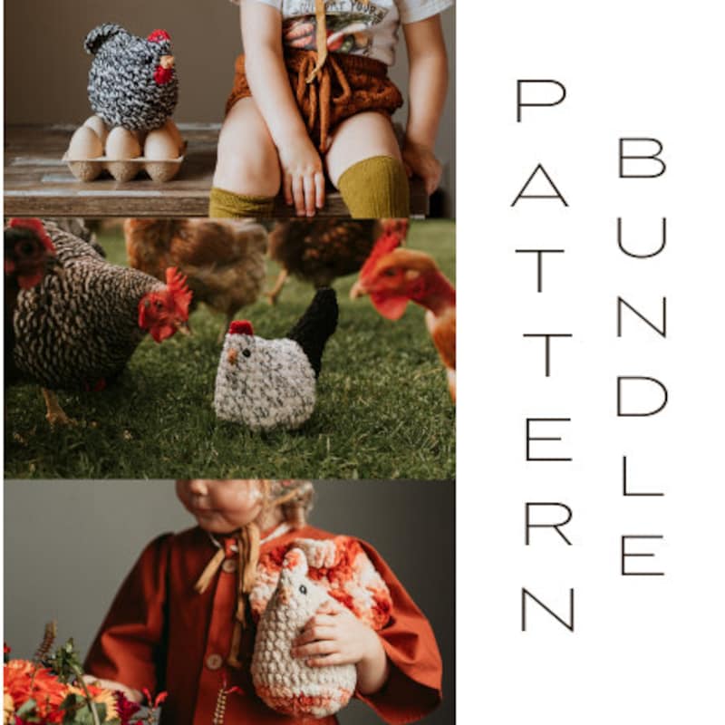 Mabel Chicken Crochet Pattern - Etsy