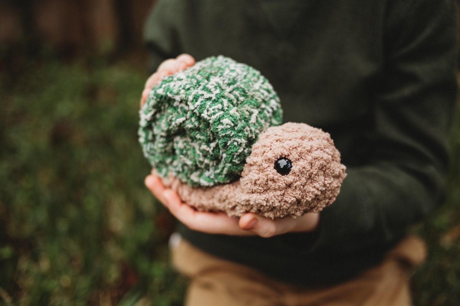 Crochet Stuffed Snail Toy. Crochet Snail. Plush Animal. Stuffed Lovey ...
