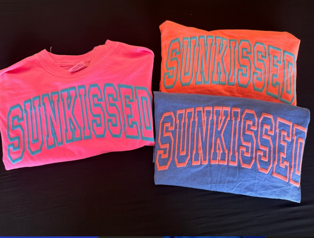 Sunkissed Puff Tee - Comfort Colors - Etsy