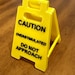 3D Printed Caution Overstimulated Desk Sign – Stress Relief Desk Toy - Etsy