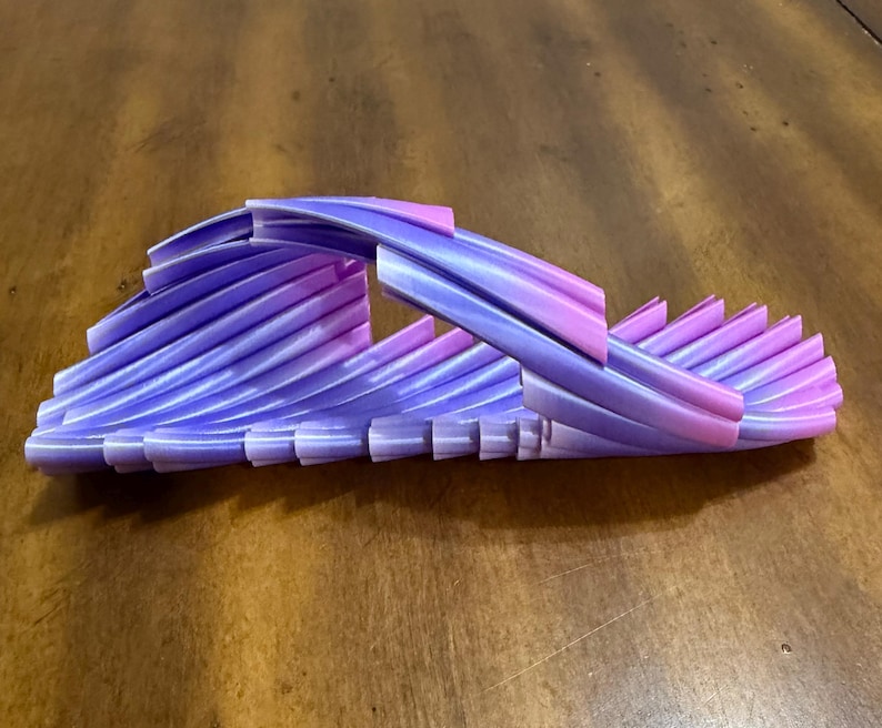 3D Printed Cascading Fidget Toy – Articulated Desk Toy - Etsy