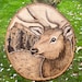 Rundle Mountain Elk: Pyrography Piece (basswood) - Etsy