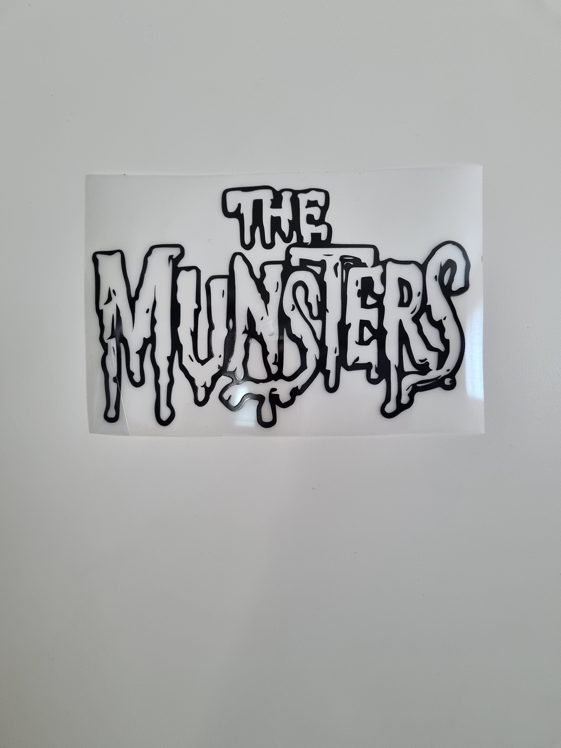 The Munsters Logo Vinyl Decal - Etsy