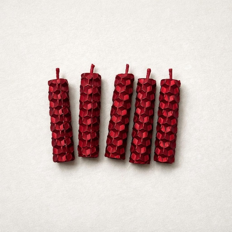 Mini Beeswax Intention Candles | Ritual & Manifestation Candle Set ...