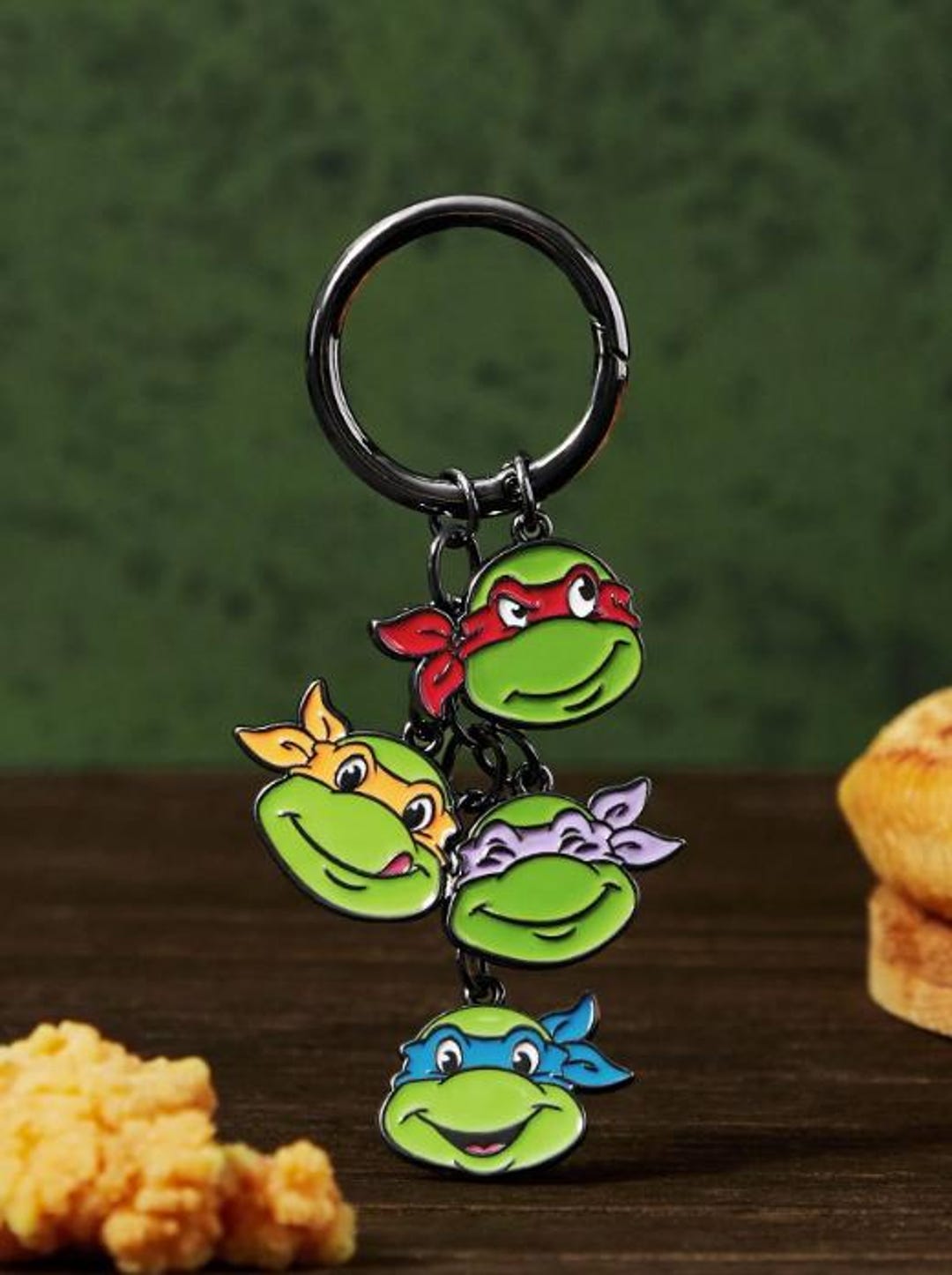 TEENAGE MUTANT NINJA Turtles Fashion Zinc Alloy Black Turtle Cartoon ...
