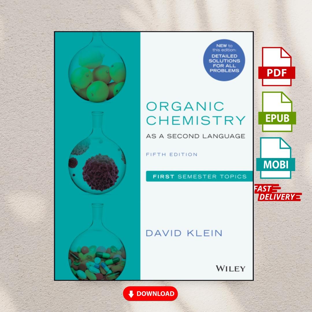 Organic Chemistry as a Second Language: First Semester Topics 5th ...